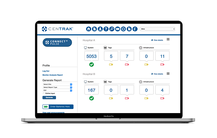 CenTrak Connect Pulse™ | CenTrak Software Solutions